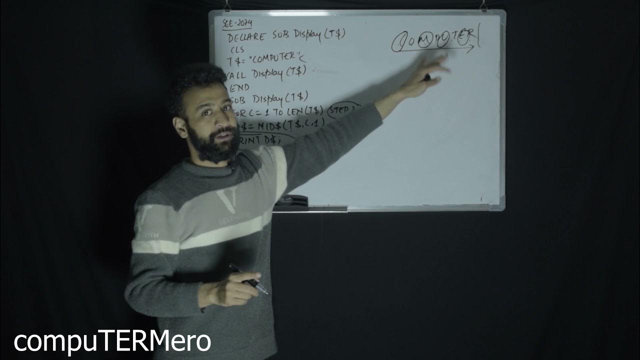 QBASIC OUTPUT SEE 2074 || Easily Explained || Nepali || Computer Science - YouTube