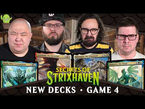 A+: NEW STRIXHAVEN COMMANDERS | Lorehold VS Berta VS Quandrix VS Silverquill