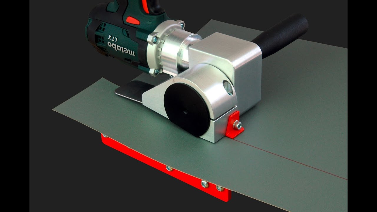 Wuko Clipper - The Best Tool for Cutting Sheet Metal - YouTube