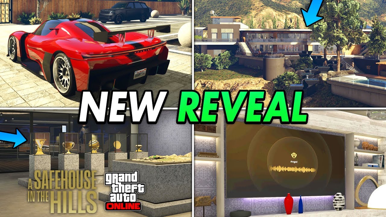 NEW REVEAL For The GTA Online Mansions DLC! (Interior Customization ...