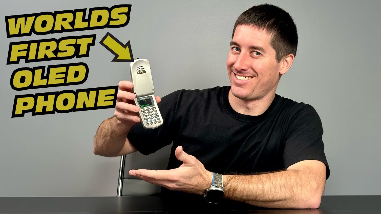 The World's First OLED Phone (Not A Smartphone) Motorola Timeport - YouTube
