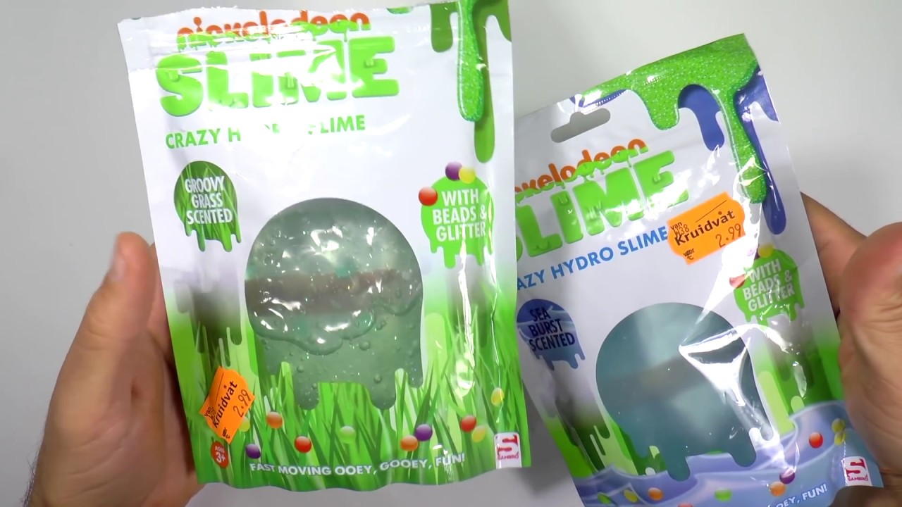 Nickelodeon Crazy Sea burst scented Hydro slime - YouTube