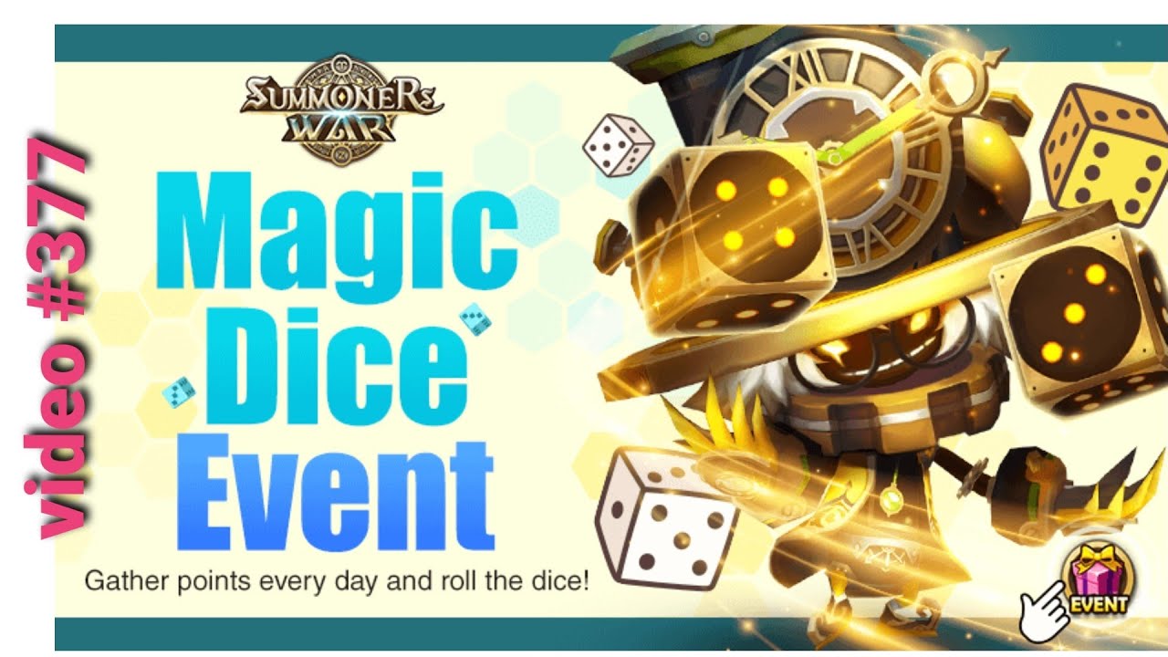 Summoners War: Magic Dice Event (video #377) - YouTube