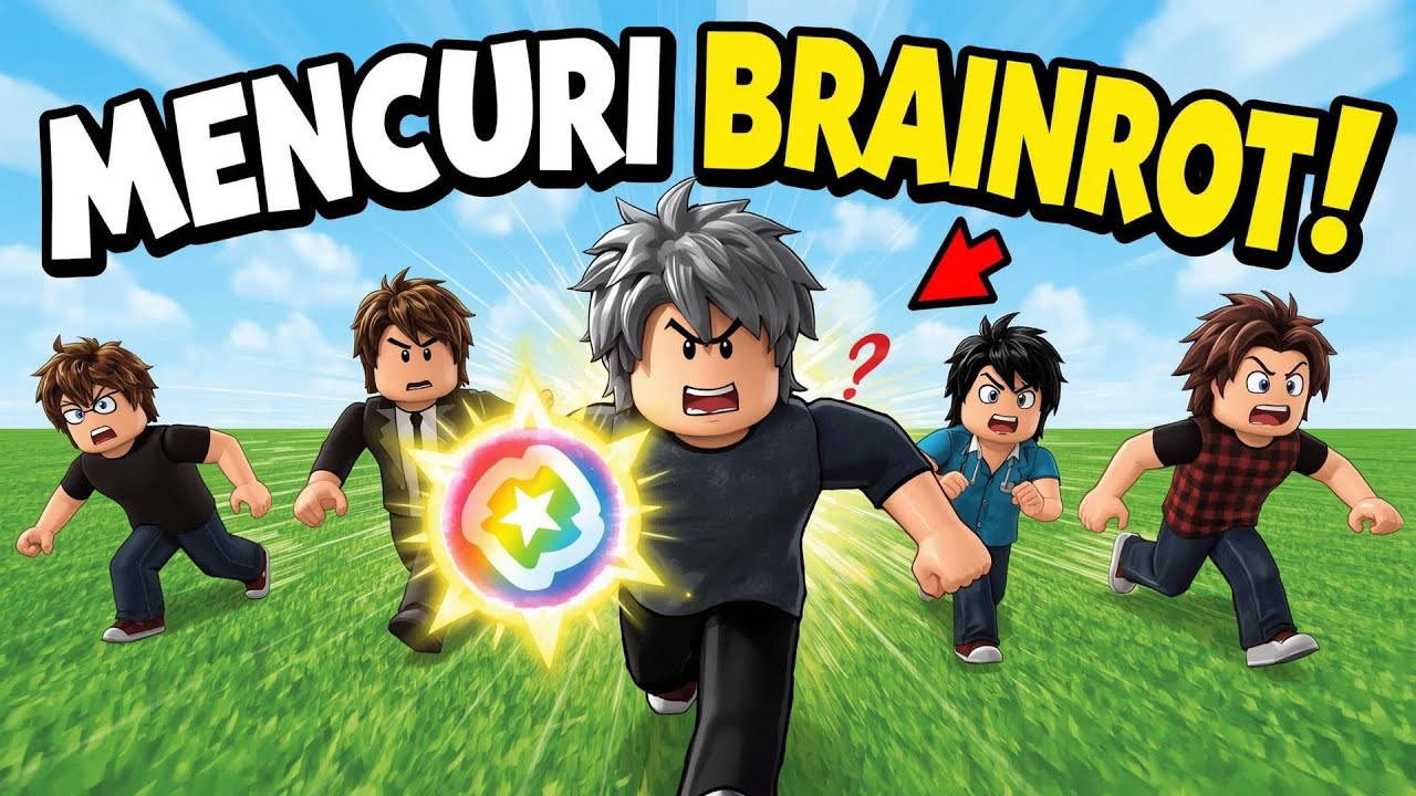 Kita Nangisin Bocil Di Game Mencuri | Roblox Mencuri Brainrot - YouTube