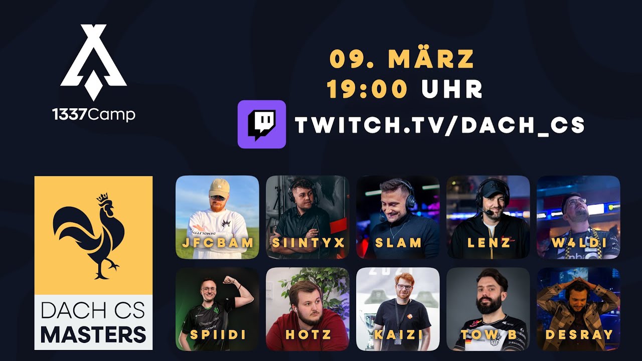 Die Announcement-Show der DACH CS MASTERS 👀 - YouTube