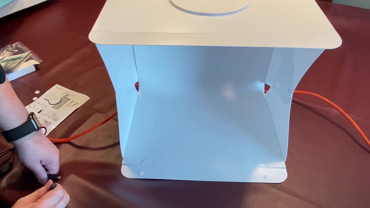 Emart Light Box -a short review - YouTube
