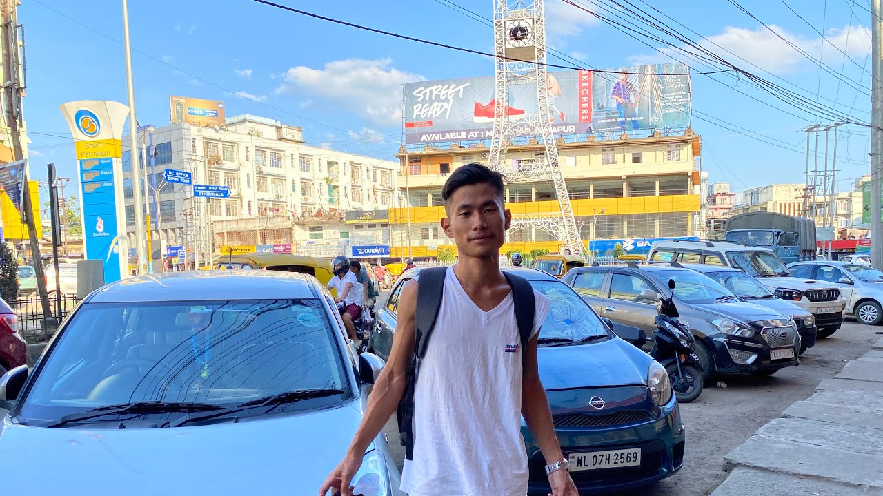 My first visit to Dimapur main town and wungram colony /4K - YouTube