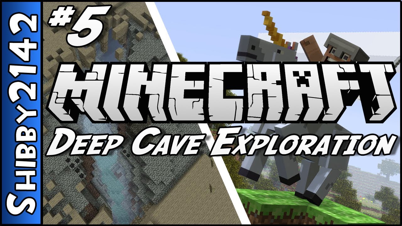 Minecraft Survival Mode : Deep Cave Exploration (EP5) - YouTube