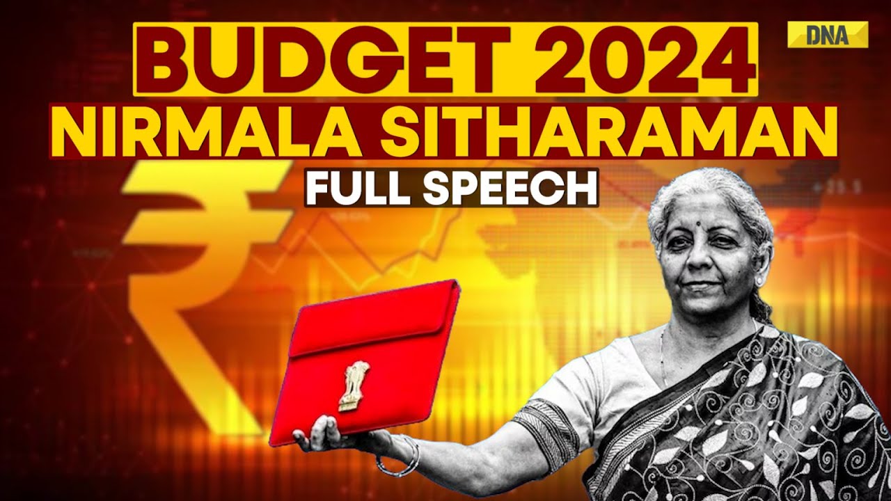Union Budget 2024: Finance Minister Nirmala Sitharaman's Full Speech ...