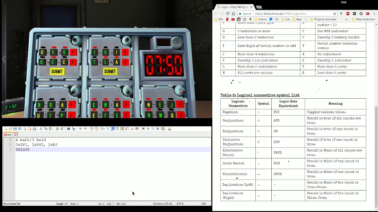 KTANE How to Logic - YouTube