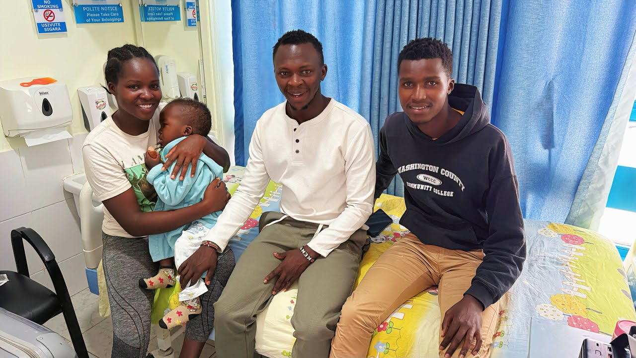 Emotional Visit to Baby Jayvian in the hospital🥹 @Tash_KE1 and ...