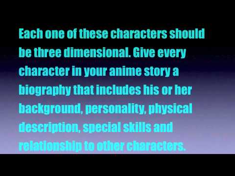 How to write an anime story - YouTube