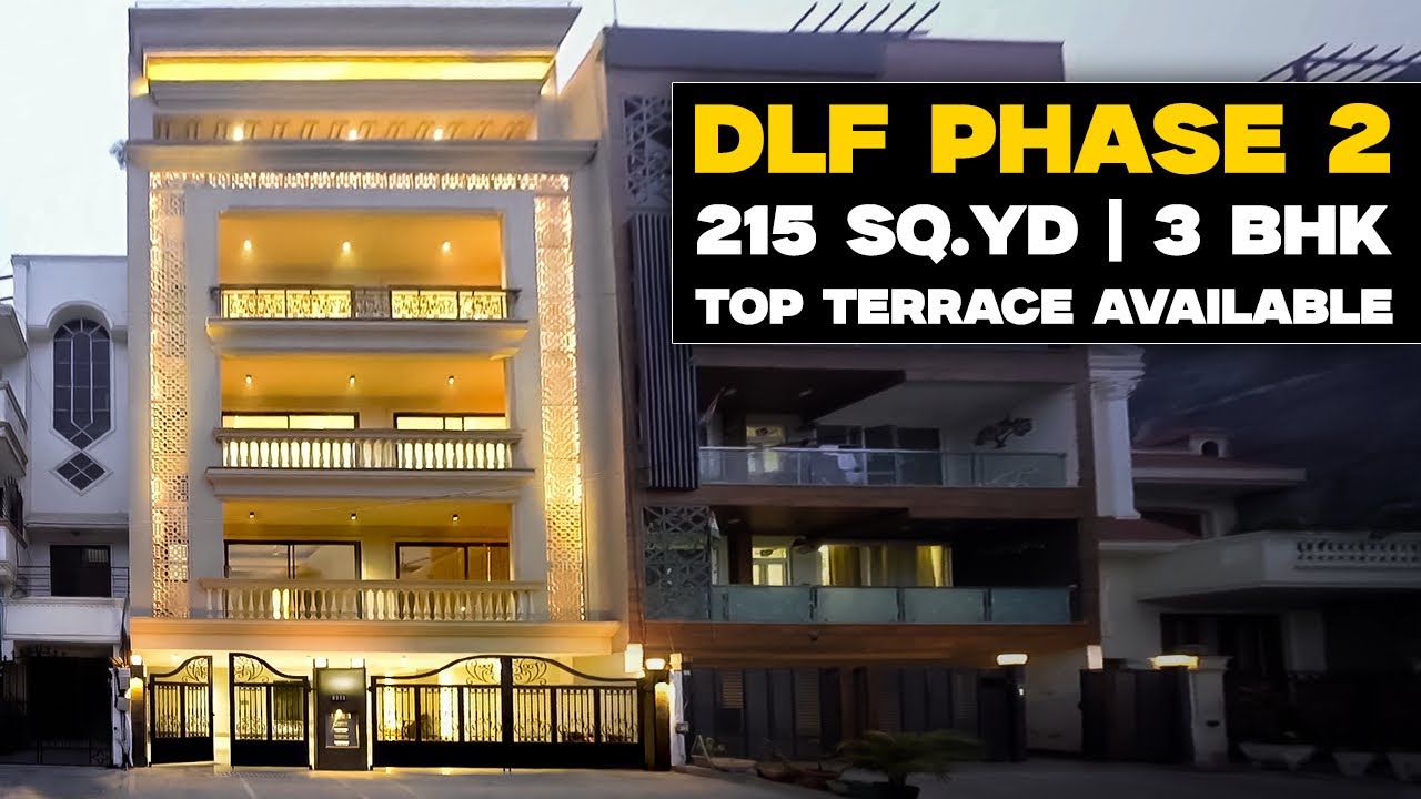 3 BHK Builder Floor in DLF Phase 2 | DLF Floors | Top Floor with ...