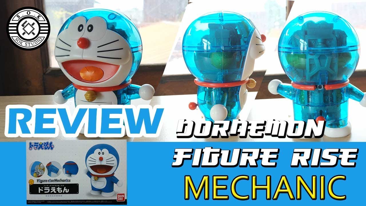 รีวิว Doraemon Figure rise mechanic Bandai (คลิป review EP.01) - YouTube