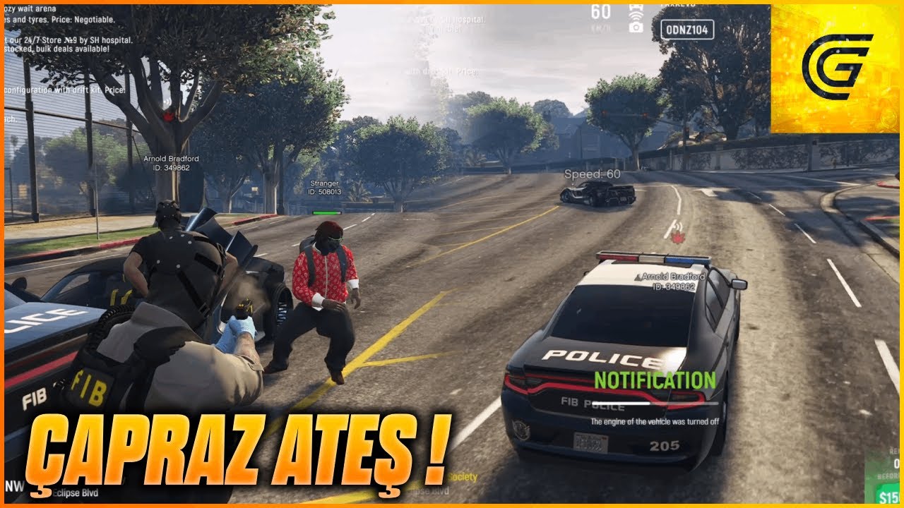 GRAND RP ÇAPRAZ ATEŞ ALTINDA KALDIK ! FIB (GTA 5 GERÇEK HAYAT) - YouTube