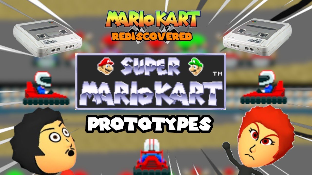 The PROTOTYPES of Super Mario Kart !! [Mario Kart Rediscovered #2] (ft.@Ridter) - YouTube