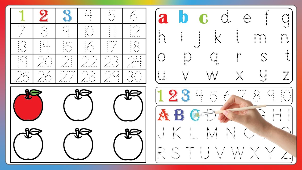 One two three | 1 to 100 counting | ABC, ABCD | 123, 123 Numbers | # ...