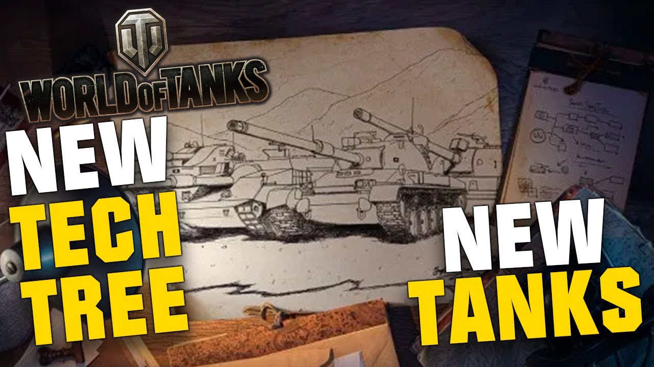 The Future of World of Tanks: New Tanks, New tech trees - YouTube