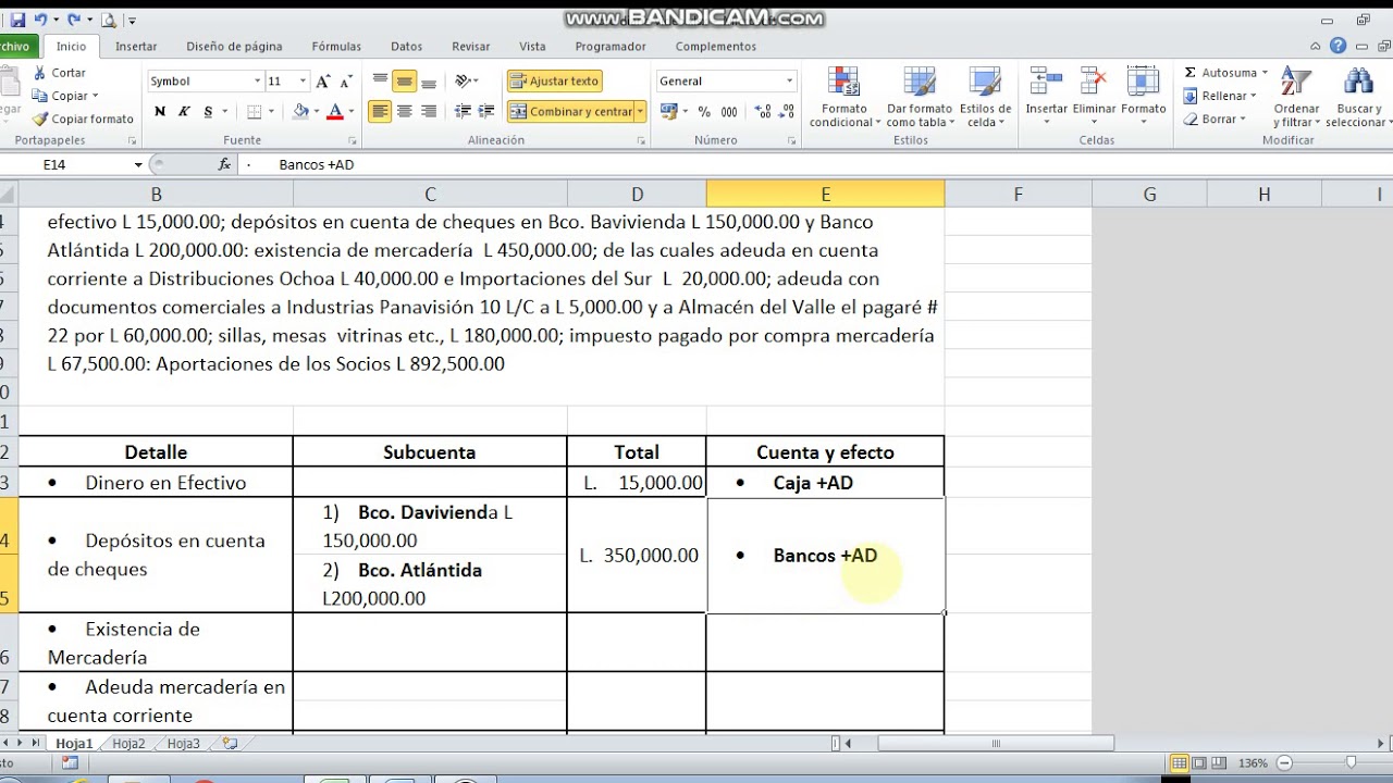 Libro Diario Ejemplo 1 Parte 1 - YouTube