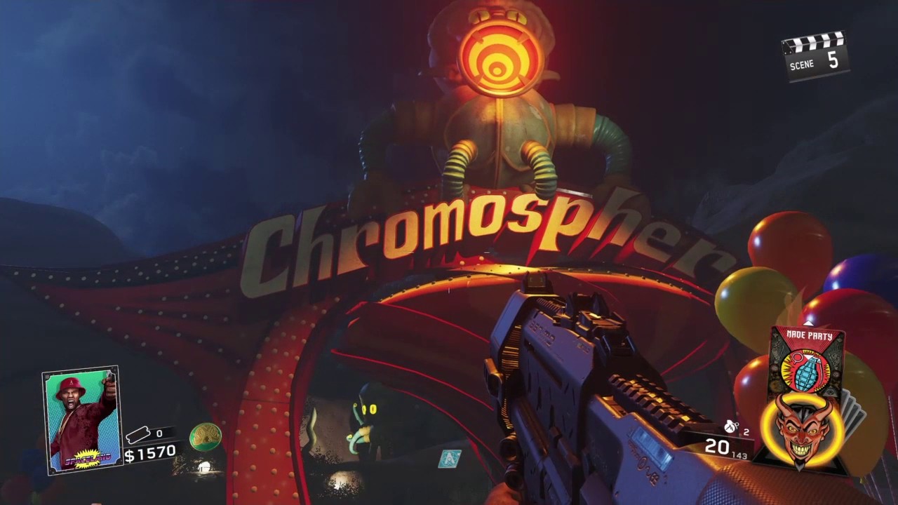 Cod infinite warfare: zombies in space land - YouTube