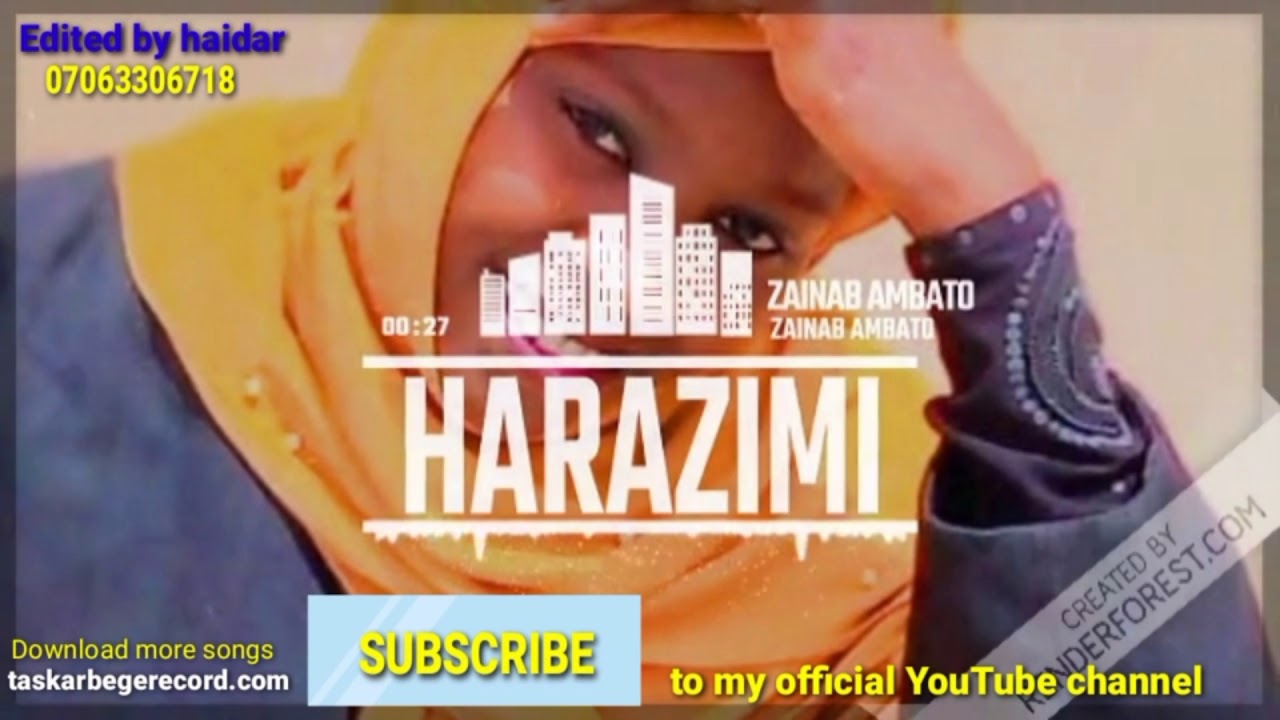ZAINAB AMBATO( HARAZIMI )official video songs - YouTube