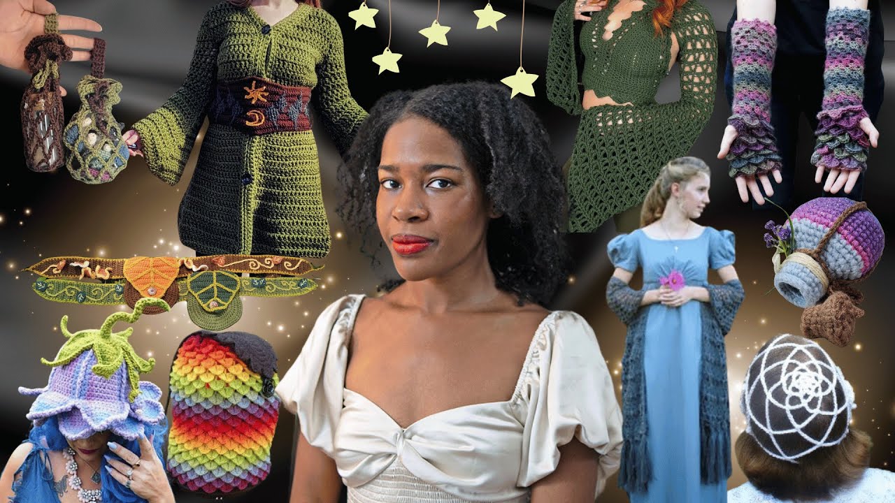 30 RENAISSANCE FAIRE Crochet Patterns to make | Knitghtcore, castfecore ...