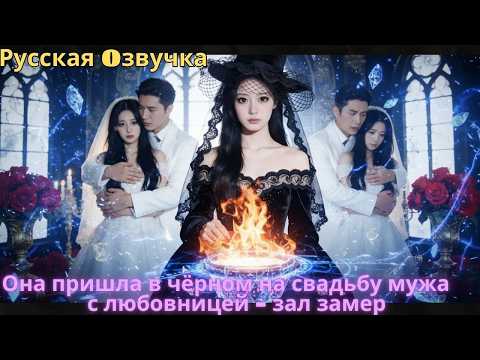 Она пришла в чёрном на свадьбу мужа с любовницей — зал замер