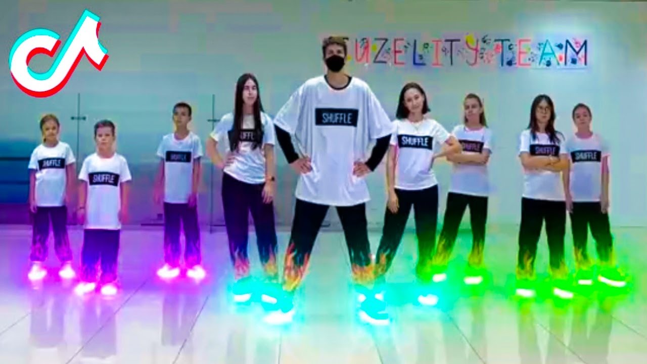Симпа ️‍🔥 Tuzelity Shuffle Dance 😎⭐️ Neon Mode 😱💥 TikTok Tuzelity Dance ...