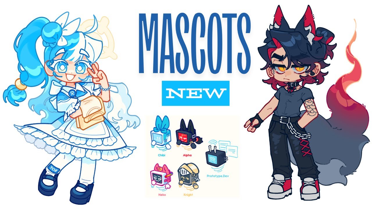 NEW Chibimation Mascots! - YouTube