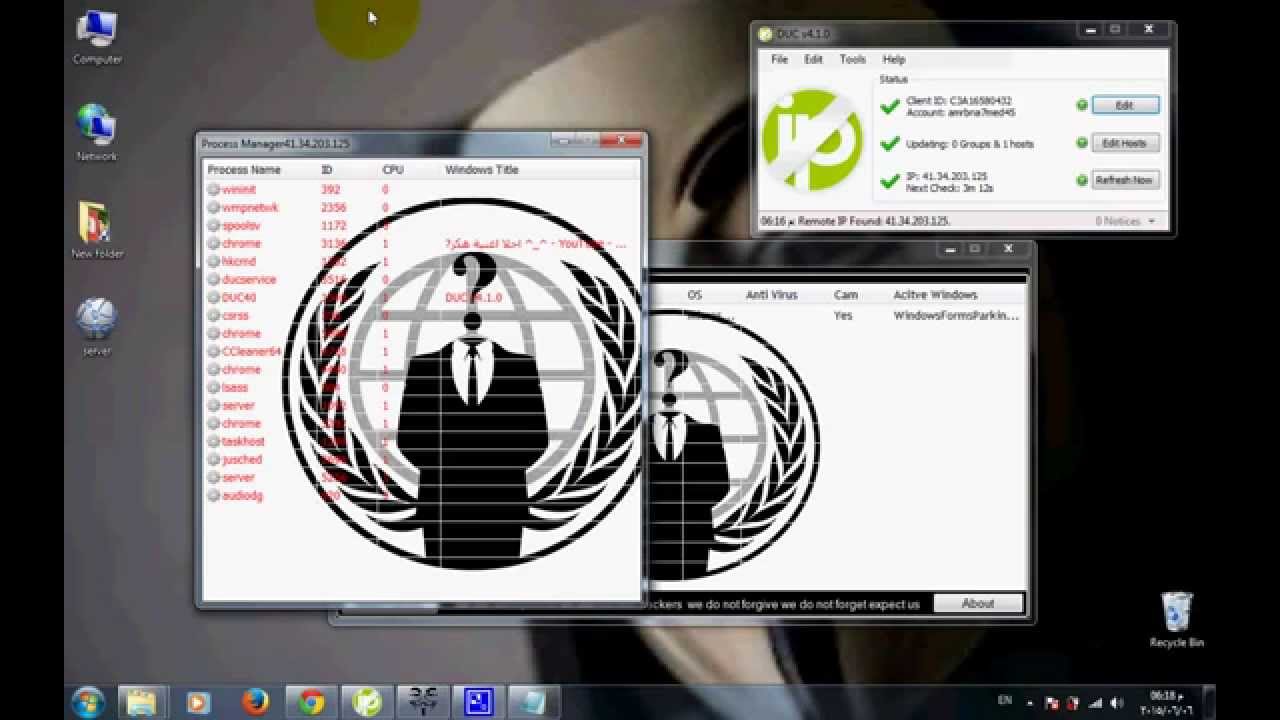 Anonymous Rat برنامج الاختراق الجديد - YouTube