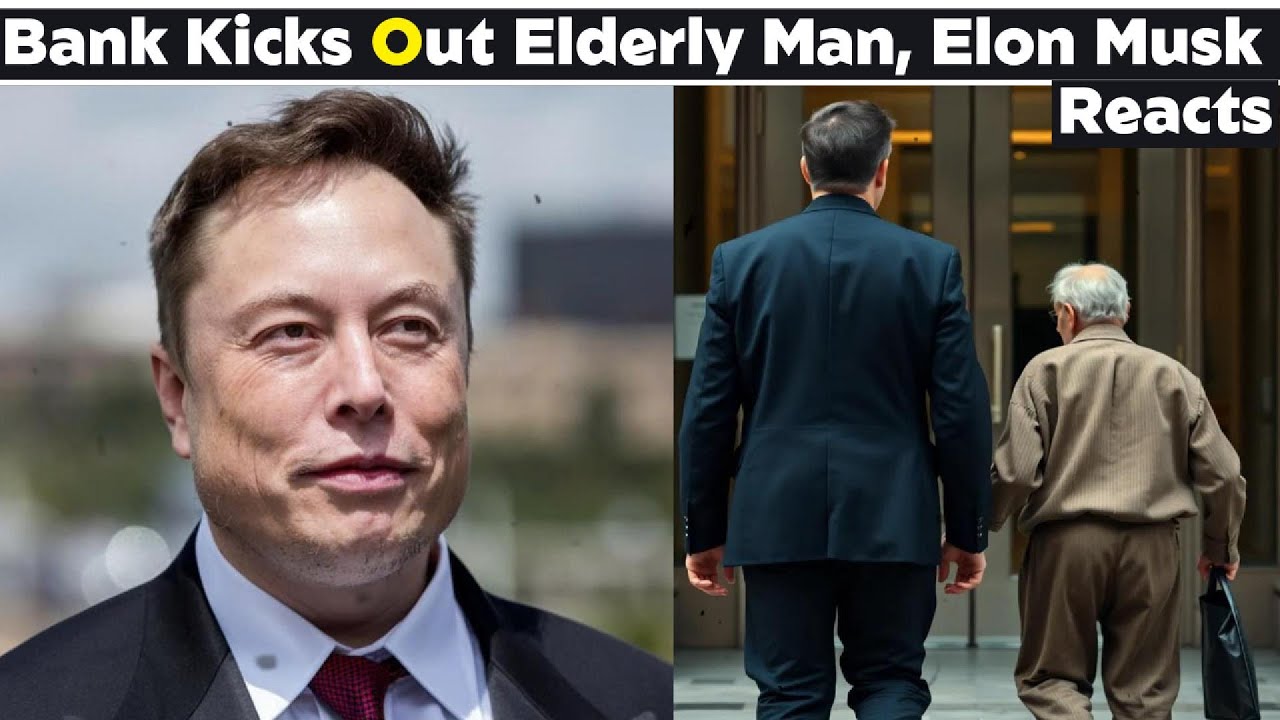 Staff Dumps Elderly Black Man Out of Bank... They Turn Pale When Elon ...