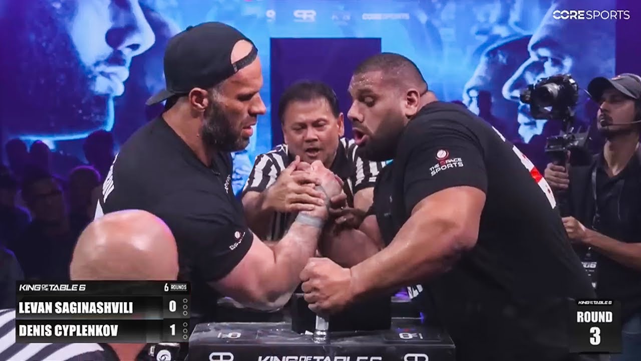 😱Denis Cyplenkov vs Levan Saginashvili I Armwrestling - YouTube