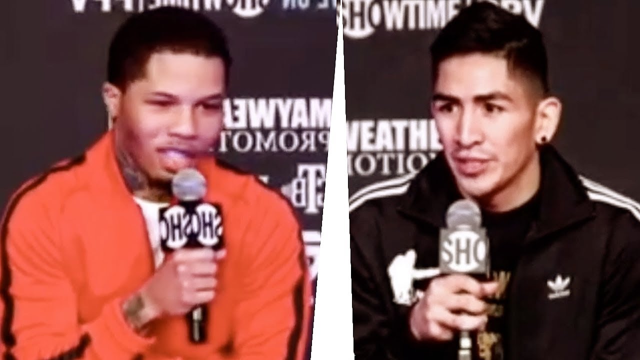 Gervonta Tank Davis vs Leo Santa Cruz PRESS CONFERENCE | Showtime ...