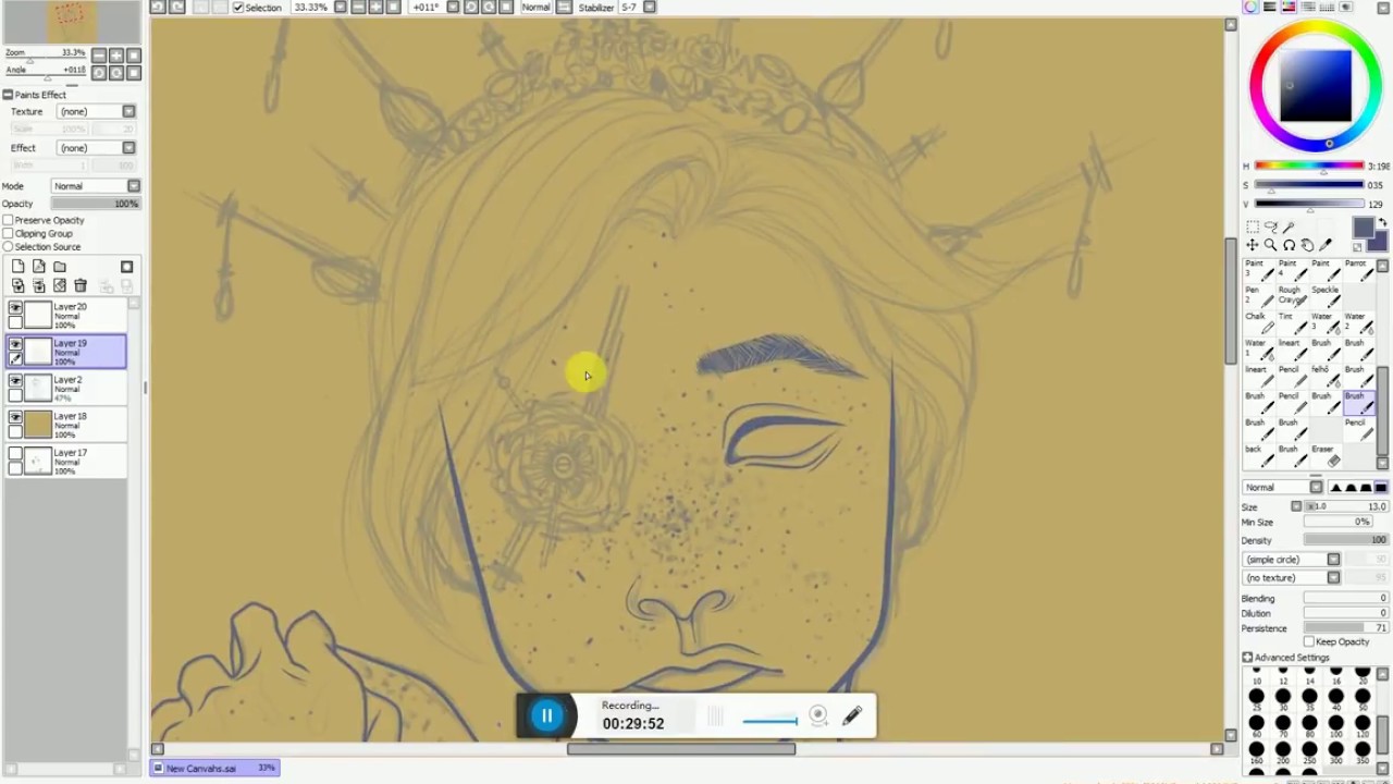 Gold - Speedpaint - YouTube