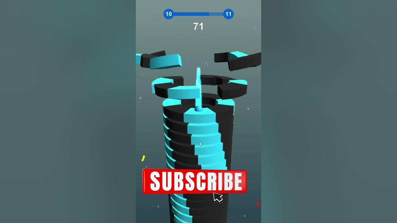 Stack Ball Breaker Game #10 #shorts #games - YouTube