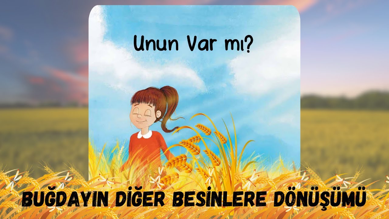 UNUN VAR MI? | Sesli Masallar (Buğdayın diğer besinlere döünüşümünü ...