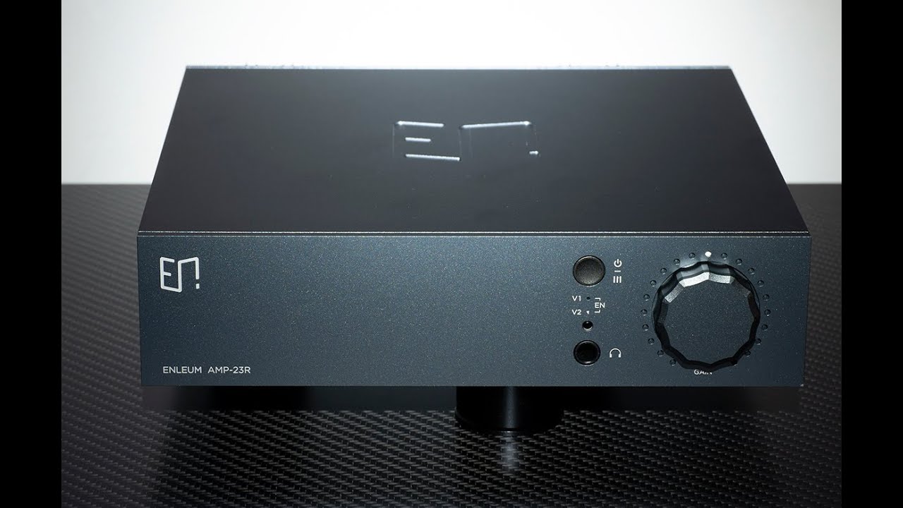 Enleum AMP-23R Integrated Amplifier - YouTube