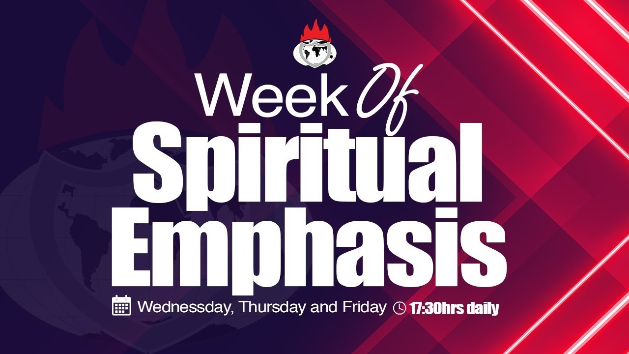 SPIRITUAL WEEK OF EMPHASIS DAY 3 | 3RD JUNE, 2021 - YouTube