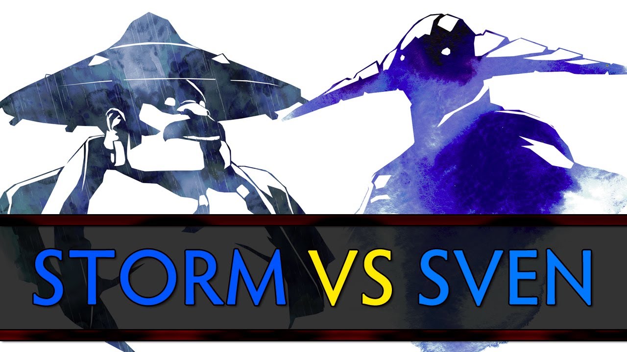 Dota 2 1v1 - SUNSfan (Sven) vs Reaves (Storm Spirit) - YouTube