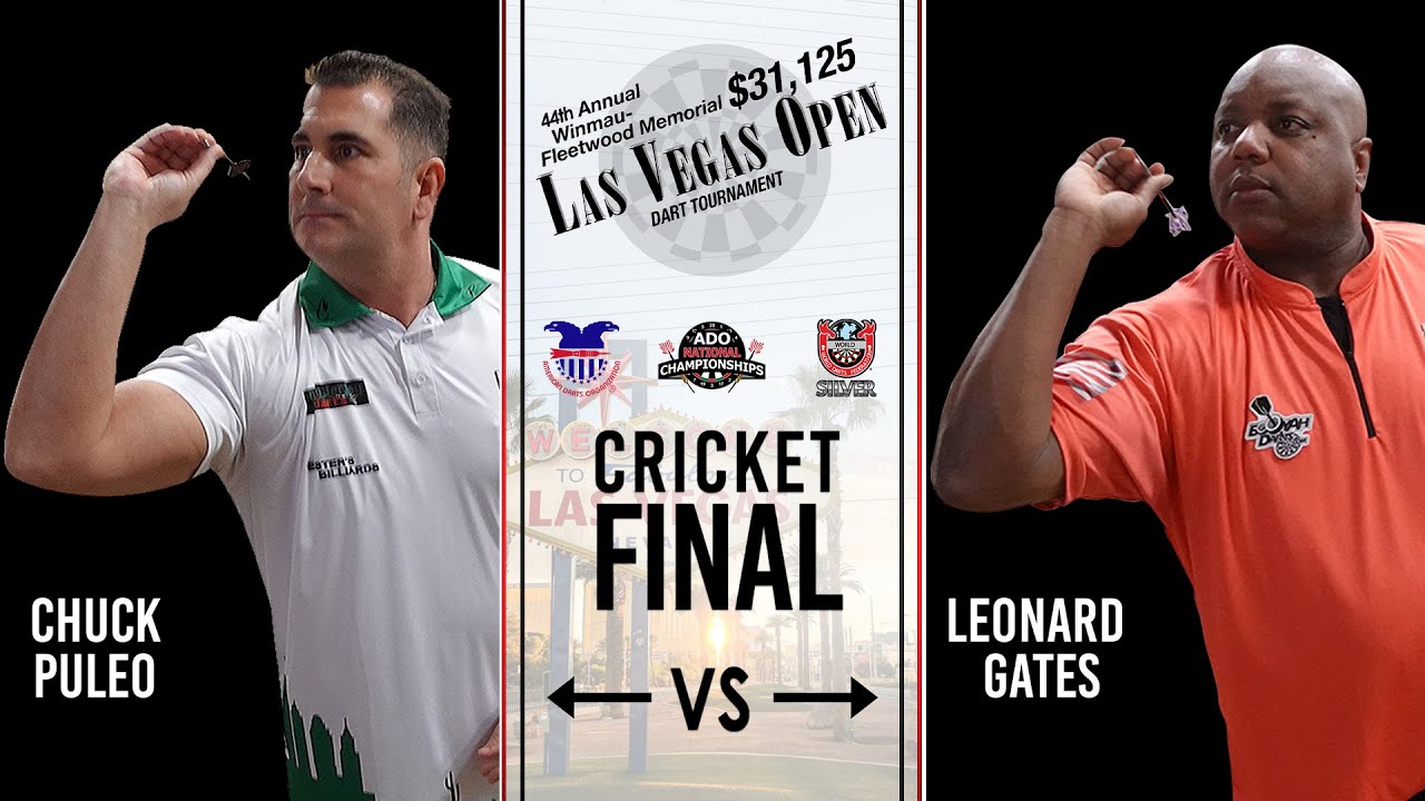 Chuck Puleo vs Leonard Gates | ADO Cricket National Championship Final ...