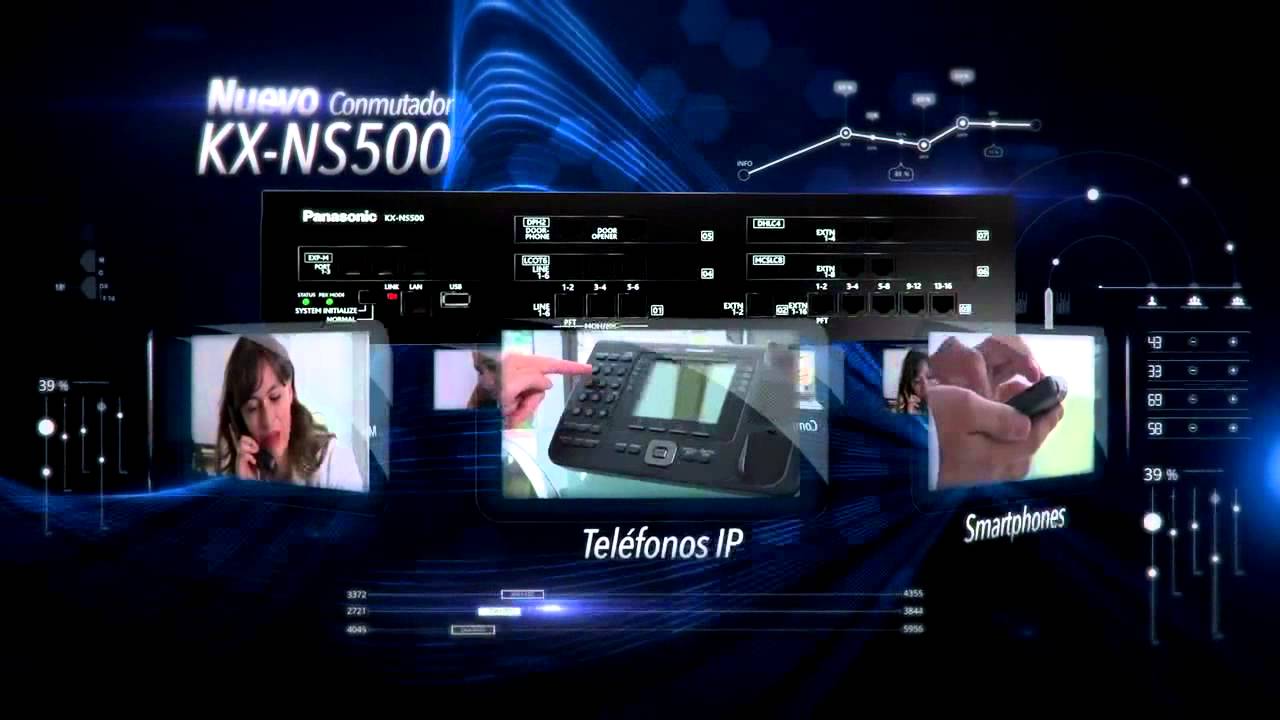 KX NS500 PANASONIC - YouTube