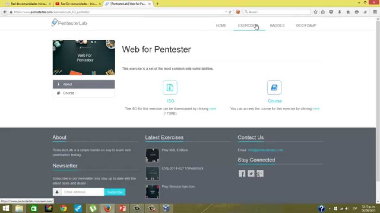Web for pentester - Configurar correctamente - YouTube