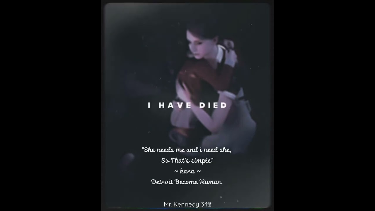 The Iconic and meaningfull Quotes in Detroit Become Human universe. # ...