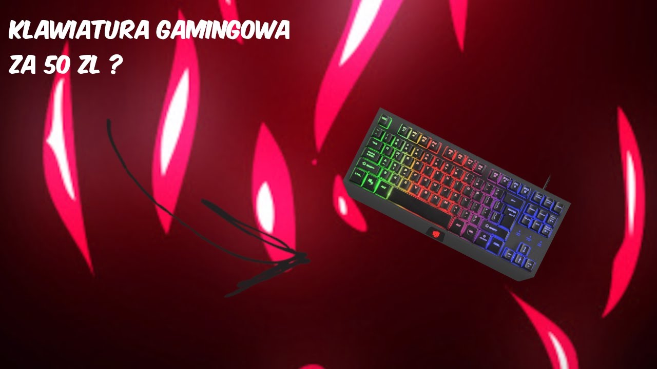 Fury Hurricane TKL - Klawiatura za 50zł?! unboxing,test,recenzja - YouTube