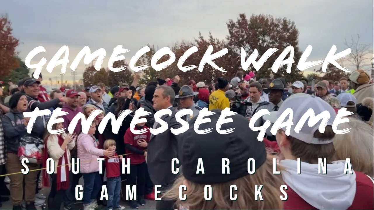 2022 South Carolina Gamecocks Football - Gamecock Walk SC vs Tennessee ...