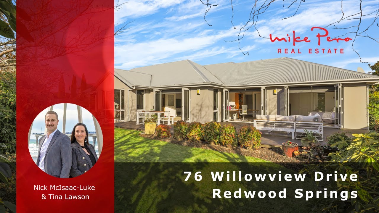 76 Willowview Drive, Redwood Springs, Christchurch - YouTube