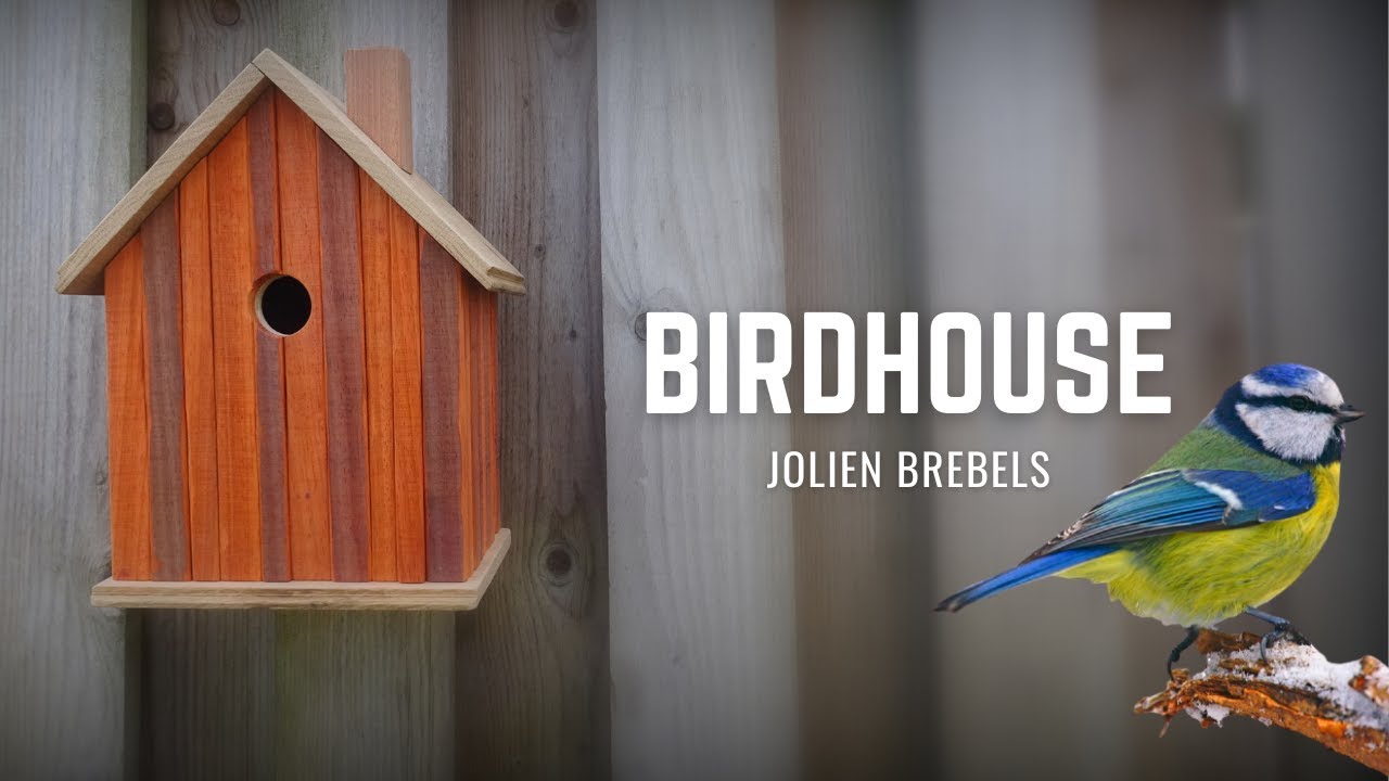 How To Make a Wooden Birdhouse - Beginner Project DIY - YouTube
