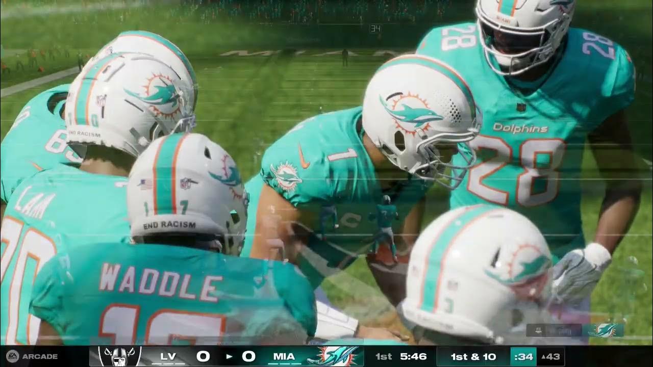Madden NFL 25 Las Vegas Raiders Vs Miami Dolphins - YouTube