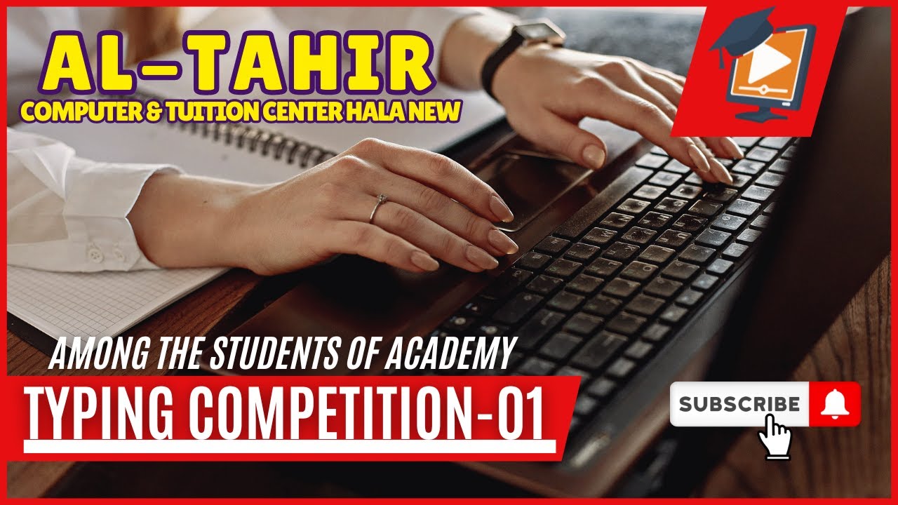Typing Master Competition - Academy Students Showdown! - YouTube
