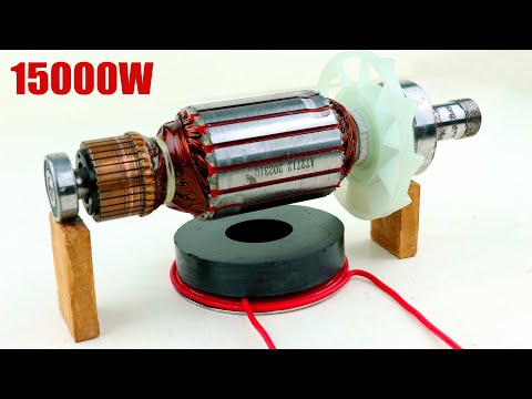 3200W Grinding Machine Armature 15000W Electricity Generating System PC Hard Disk and Magnet